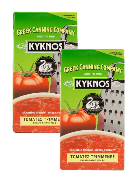 Томаты протертые Kyknos, 500 г х 2 шт - купить с доставкой по выгодным ...
