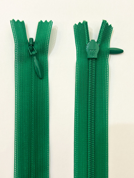 Молния Ykk потайная, неразьемная Тип 2 длина 60 см ( 540 сочная трава) купить на OZON по низкой ...