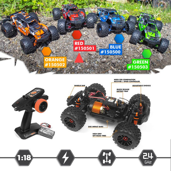 HPI Maverick ATOM 1/18 масштабная реалистичная радиоуправляемая ...