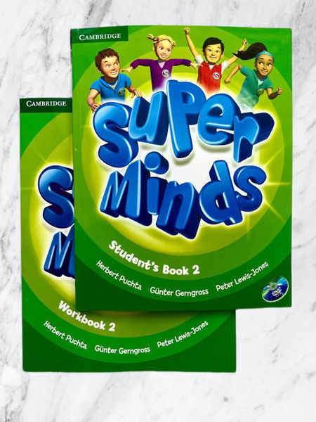 Super Minds 2 Level 2 Students + Workbook Cambridge+диск - купить с доставкой по выгодным ценам ...