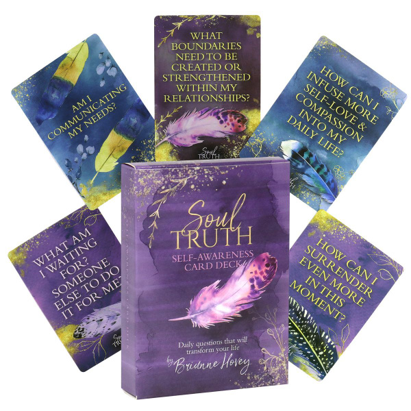 Карта Само-осознания Истины Души Soul Truth Self-Awareness Card Deck ...