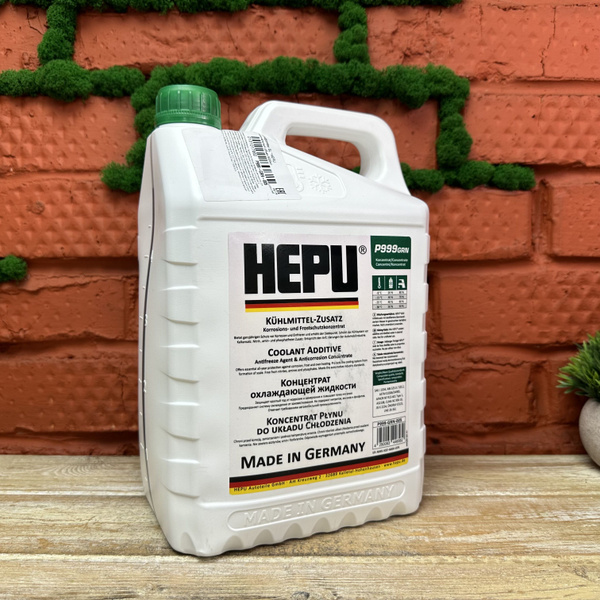 Антифриз зеленый Концентрат HEPU G11 5л P999GRN005 купить на OZON по низкой цене (1553429964)