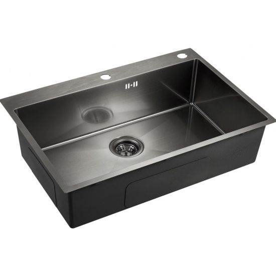 Кухонная мойка EMAR EMB-125A PVD Nano Dark купить на OZON по низкой ...