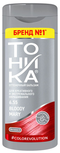 БИГ Оттеночный Бальзам ТОНИКА для волос, тон 6.55 BLOODY MARY, 150 мл ...