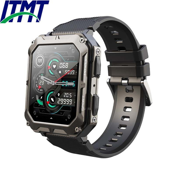 Купить смарт-часы ITMT C20 Pro, экран 1.83" - купить по низким ценам в интернет-магазине OZON ...