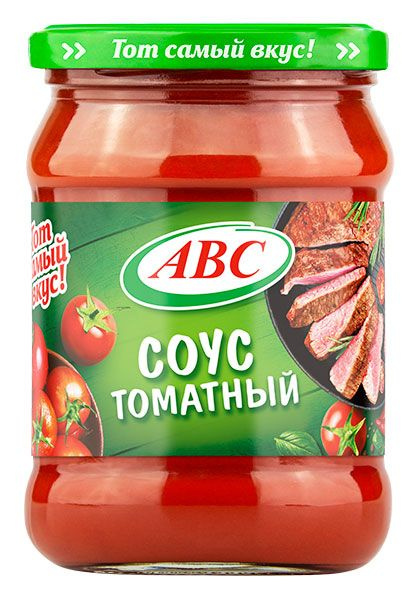 АВС Соус Томатный, 500 г - купить с доставкой по выгодным ценам в ...
