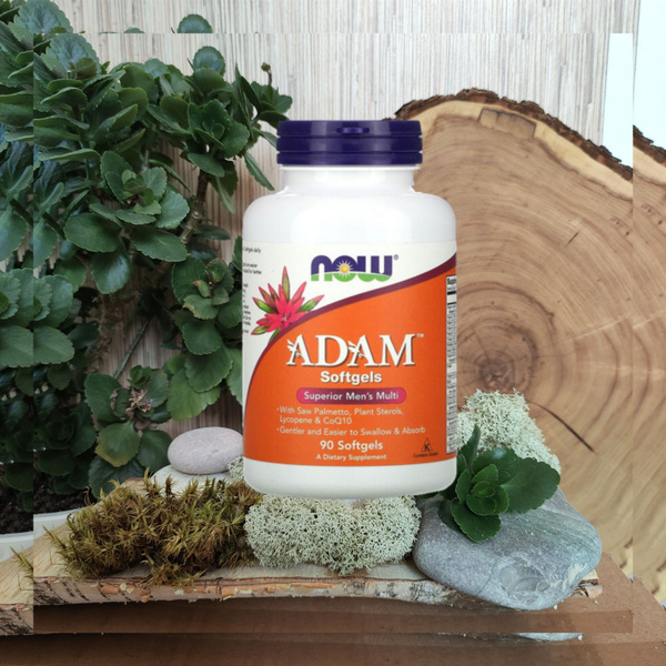 Мужские витамины Adam от Now Foods 90 мягких капсул - купить с ...