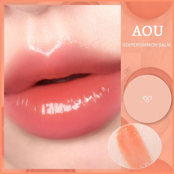 AOU glowy tint balm Увлажняющая глазурь для губ тон 02#PERSIMMON BALM ...
