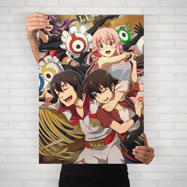 Постер HEAVEN POSTER Люди, Арт Mirai Nikki - 2, 60 42 купить c доставкой на OZON по низкой цене ...