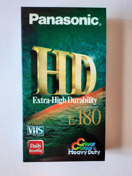 Видеокассета для записи формата VHS Panasonic E-180 HD - купить с доставкой по выгодным ценам в ...