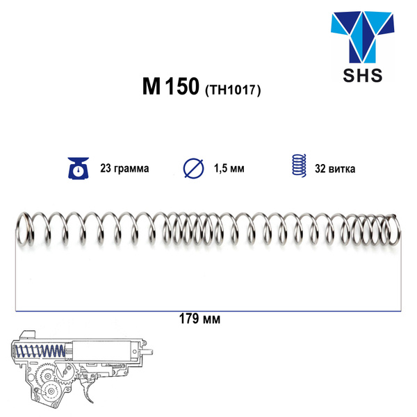 SHS Пружина Guardian M150 Spring (TH1017) - купить с доставкой по ...