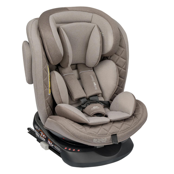 Автокресло детское растущее Indigo Smart NEW с isofix, бежево ...