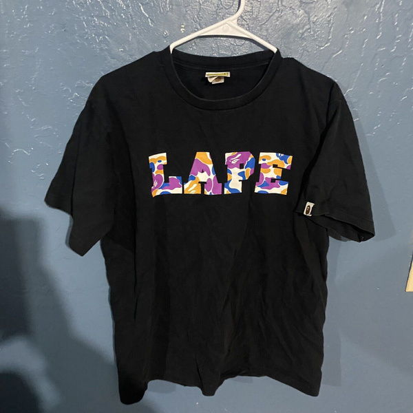 Футболка BAPE, размер 50, цвет черный - купить по выгодной цене в ...
