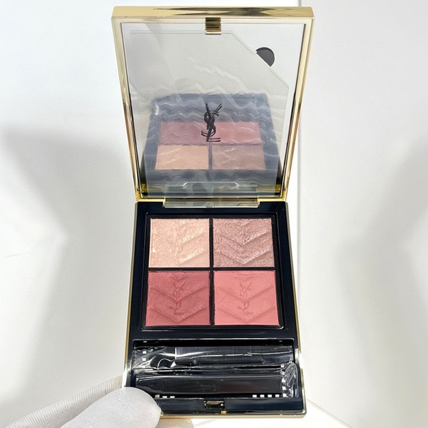 YVES SAINT LAURENT Тени для век 4 цвета с 2 бесплатными кистями для ...