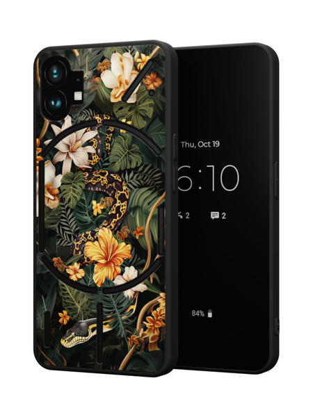 Силиконовый чехол Novel для Nothing Phone 1 (Насинг Фон 1), Змея v.2 ...