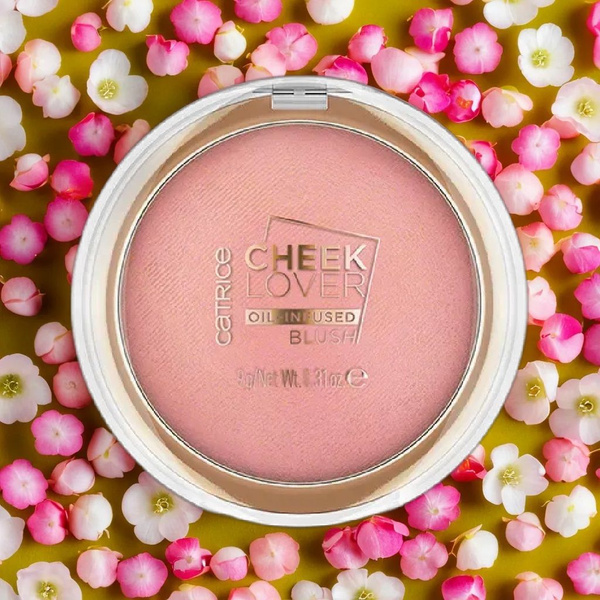 Румяна для лица CATRICE CHEEK LOVER OIL-INFUSED BLUSH тон 010 blooming ...