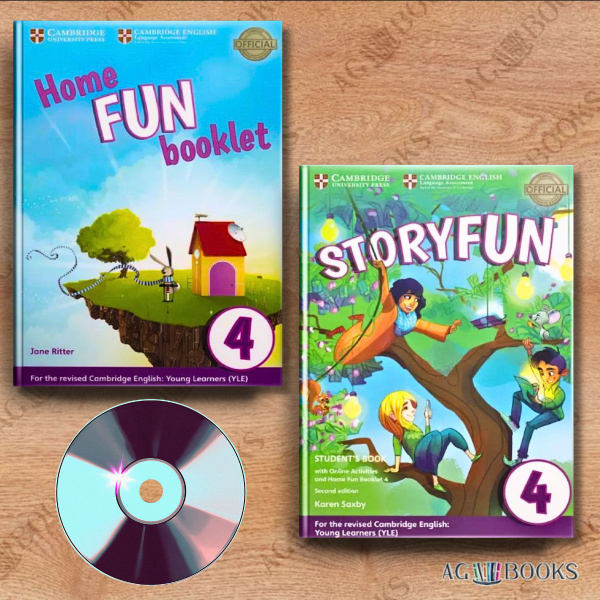 Storyfun 4 Student's book + Home Fun Booklet +CD | Саксби Карен, Оуэн ...