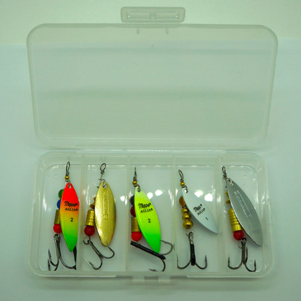 Вращающаяся Блесна MEPPS Набор блесен вертушек, 1 шт - купить по низким ...