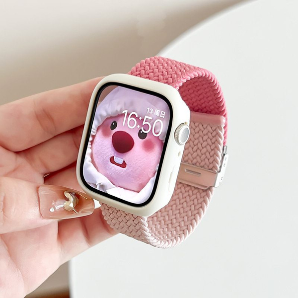 Apple Watch Smartwatch Band для Series 1-9, SE, Ultra, Nylon 2-colour ...