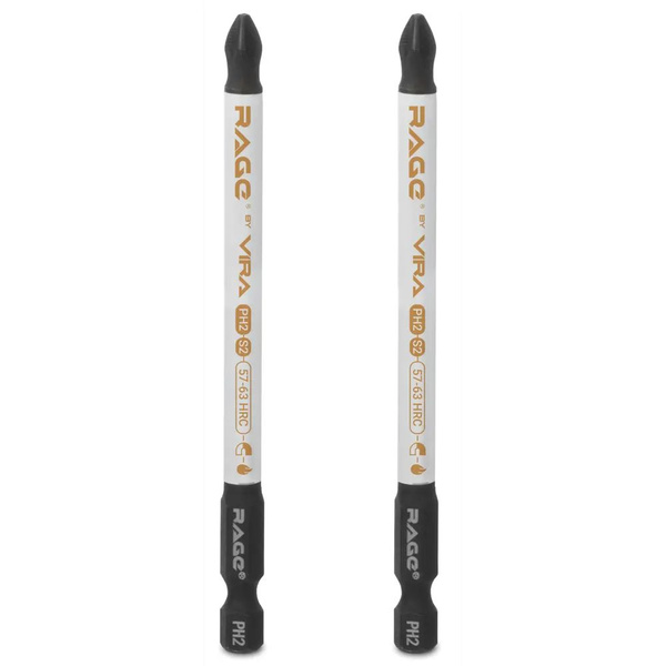 Бита крестовая магнитная by 554136 PH2x100 мм, 2 шт. - купить с ...