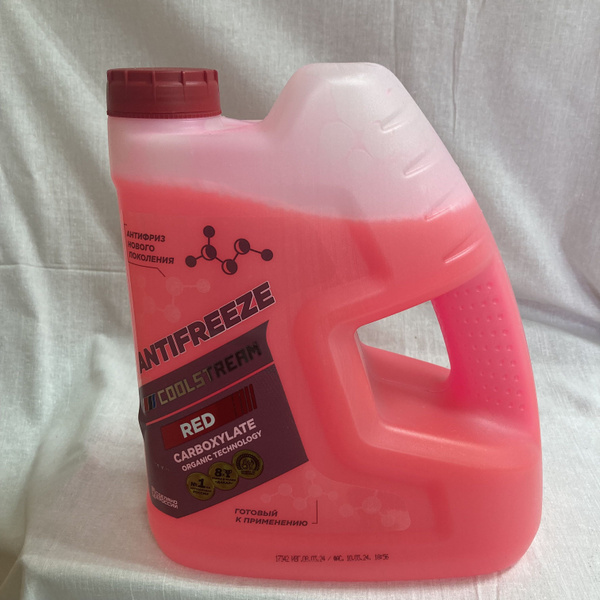 Антифриз Coolstream Red, Готовый раствор купить по выгодной цене в интернет-магазине OZON ...