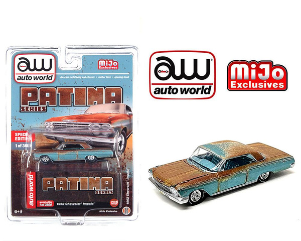 Машинка auto world 1/64 Car model toy Chevrolet Impala do old version ...