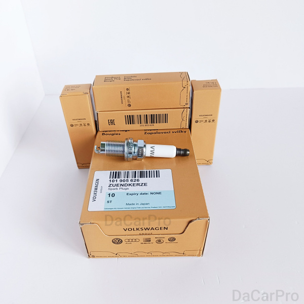 Комплект свечей зажигания VAG (VW/Audi/Skoda/Seat) 101905626 / 4 шт ...