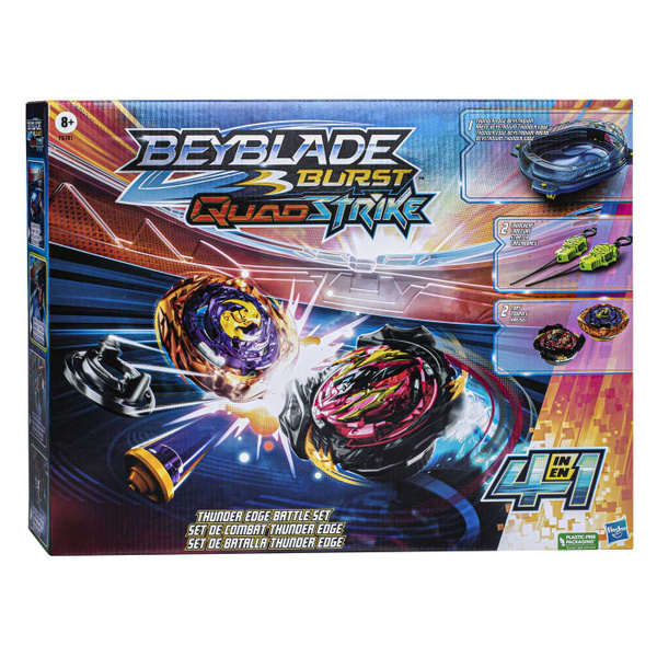 Игровой набор Beyblade QuadStrike Thunder Edge Battle Set F6781 - купить с доставкой по выгодным ...