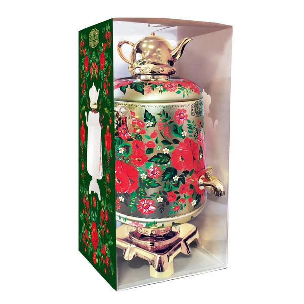 GET&JOY Чай черный в подарочной жестяной банке Самовар, 75 гр - купить ...
