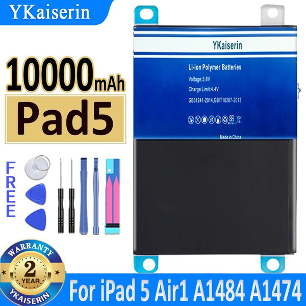 Аккумулятор 10000mAh YKaiserin для ipad 5 Air 1 iPad5 Air1 A1484 A1474 ...