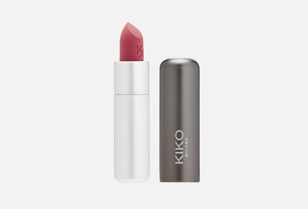 Матовая помада с легким пудровым финишем KIKO MILANO POWDER POWER LIPSTICK - 05, Light Hibiscus ...