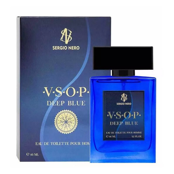 BRAND Perfume Sergio Nero VSOP Deep Blue 95 мл для мужчин Туалетная ...