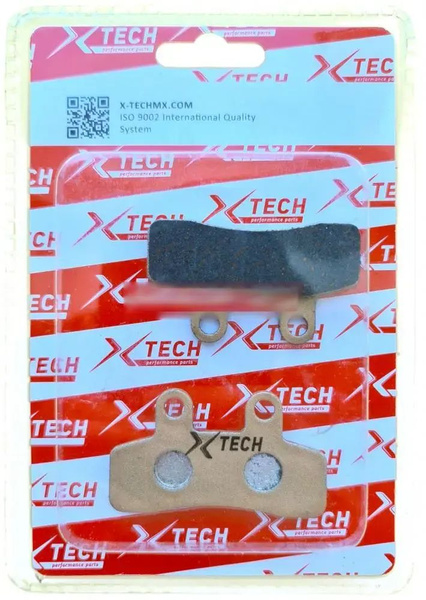 Колодки тормозные дисковые #6 X-TECH (less-metallic) медь на мотоцикл ...