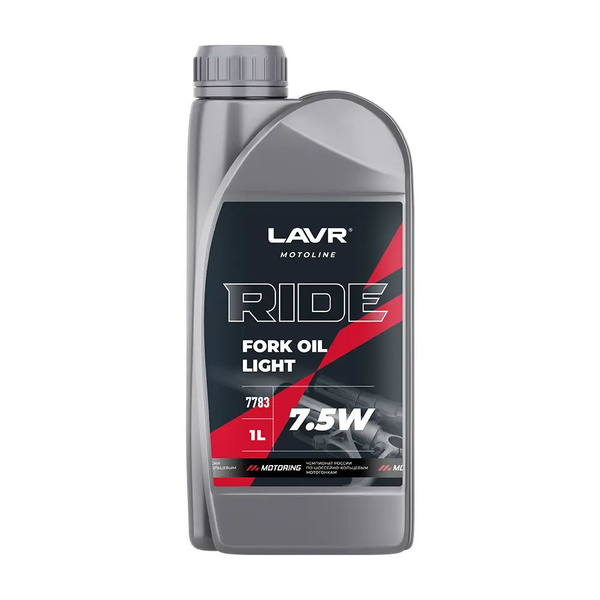 Вилочное масло LAVR RIDE Fork oil 7,5W, 1 л - купить по выгодной цене в ...