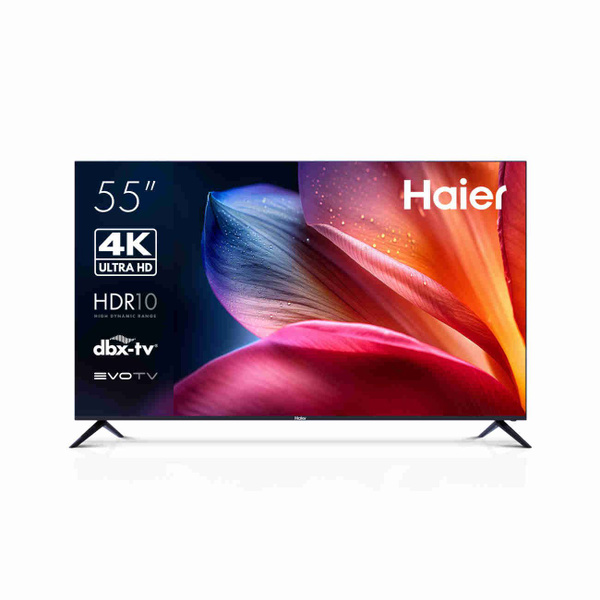 Haier Телевизор Smart TV S1 55" 4K UHD, черный купить на OZON по низкой ...