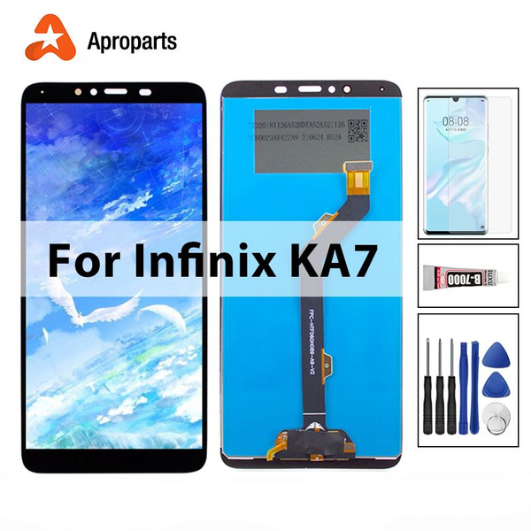 Дисплей для Infinix Tecno Spark 2 KA7, сенсорный ЖК-экран без рамки ...