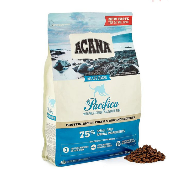 Acana АКАНА ПАСИФИКА КЭТ/беззерновой корм для кошек с рыбой/ 1,8 кг ...