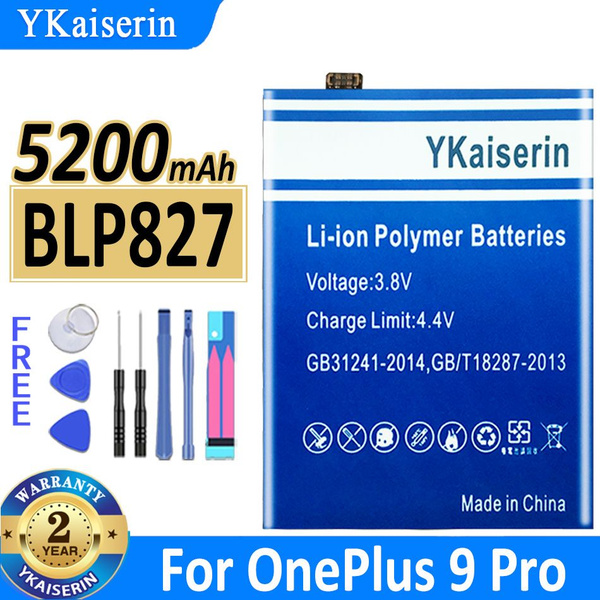 Мобильный аккумулятор BLP827 YKaiserin для OnePlus 9 Pro - купить с ...