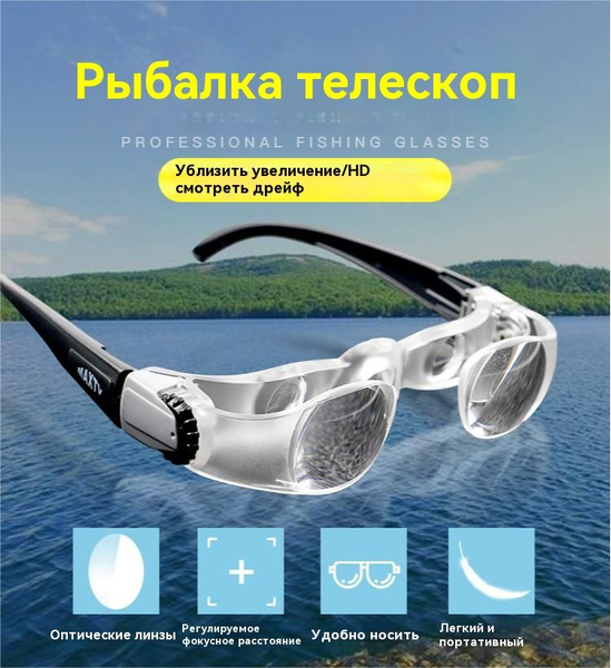 Рыболовные телеобъективы/телевизионная лупа с 4-кратным увеличением ...