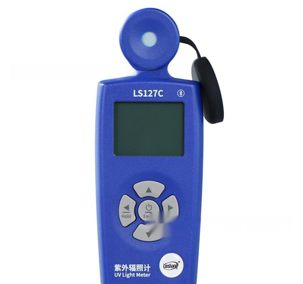 Встроенный ультрафиолетовый радиометр Linshang LS127C, измеритель интенсивности излучения ...