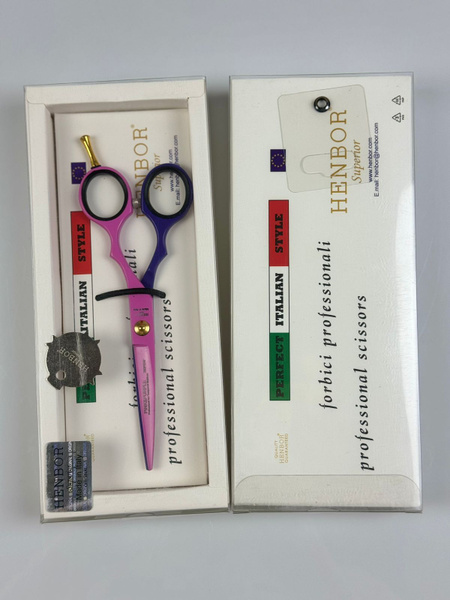 Henbor Ножницы парикмахерские GOLDEN COLOR LINE 782P/5.5 - купить с ...