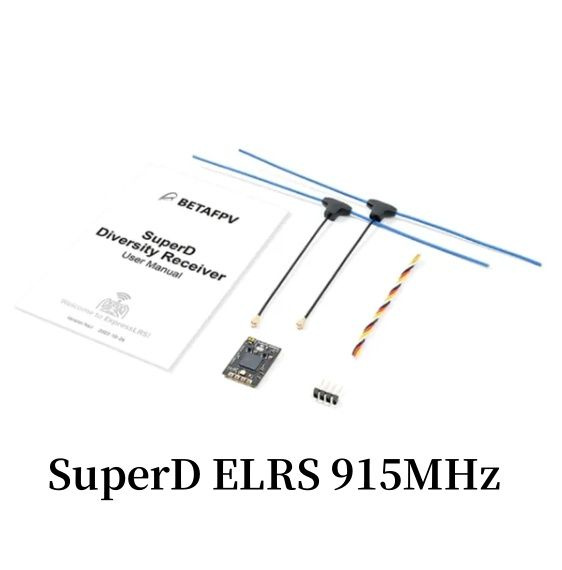 BETAFPV ELRS 2,4G/915 МГц ExpressLRS RX Удаленный приемник для RC FPV ...