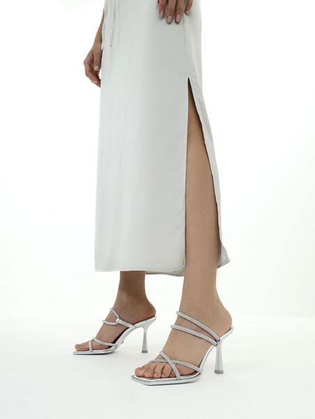 Босоножки Женский BASCONI Стандартный средний (до 9 см) Натуральная кожа, размер 35 F Лето ...