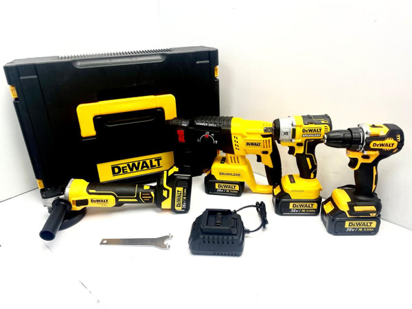 Набор инструмента DeWalt 4 в 1 (Бесщеточные инструменты) - купить по ...