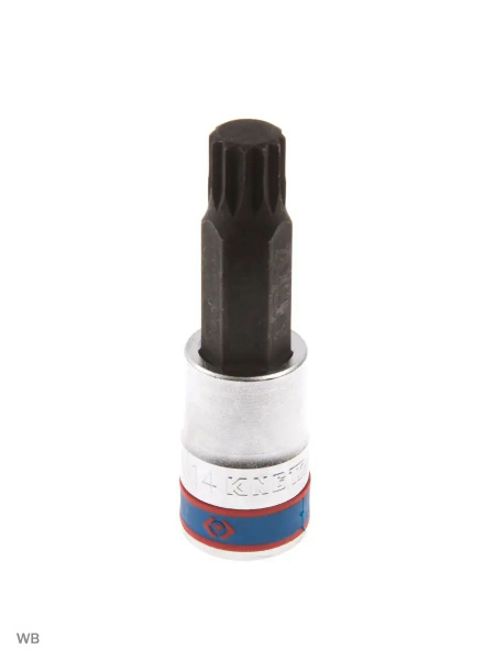 Бита King Tony Насадка (бита) торцевая 1/2", Spline, M14, L = 80 мм 403614 - купить по низким ...