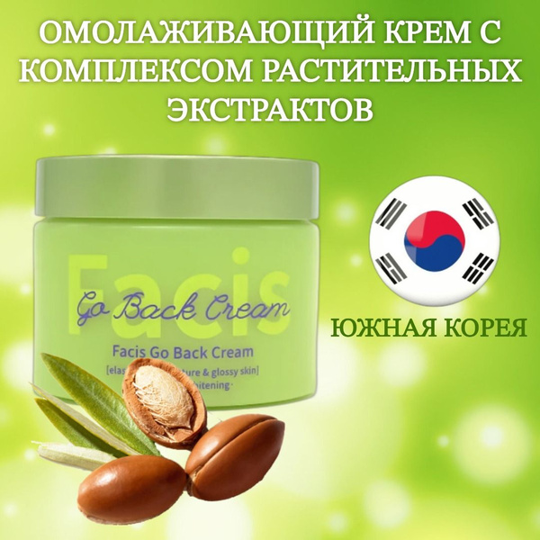 Омолаживающий крем с комплексом растительных экстрактов Go Back Cream ...