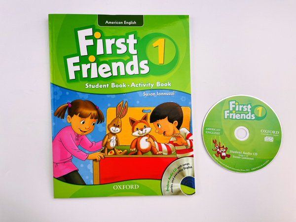 American First Friends 1 Student Book+Activity Book+CD | Lannuzzi Susan ...