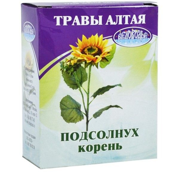 Подсолнечника корень, 50г - купить с доставкой по выгодным ценам в ...