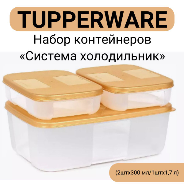 Контейнер пищевой Tupperware, объем 1700 мл - купить по выгодной цене в интернет-магазине OZON ...