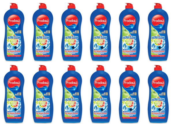 PRODOXA Средство для мытья посуды, Яблоко, 700 мл, 12 шт в коробке ...